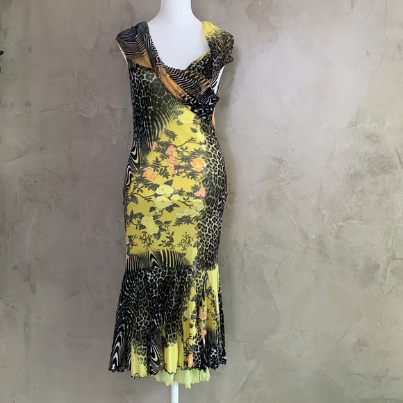 Class Roberto Cavalli | Dresses | Vintage Roberto Cavalli Vintage Dress ...